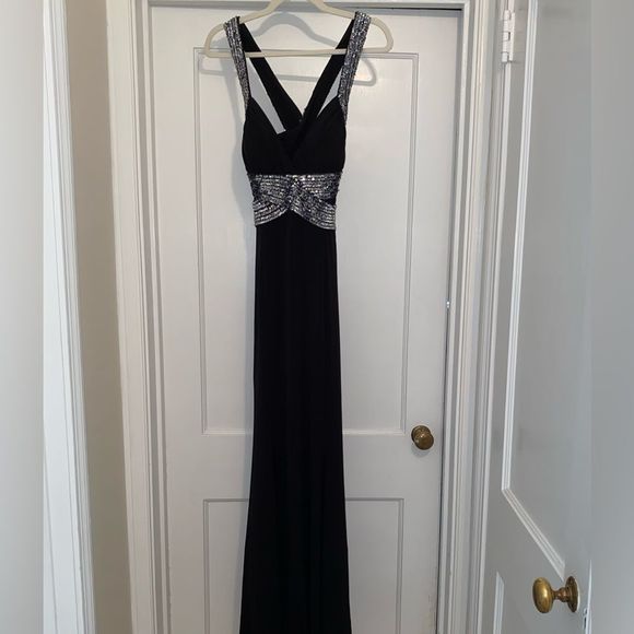 Niki Lavis | Dresses | Nikilivas Black Sequin Prom Dress | Poshmark